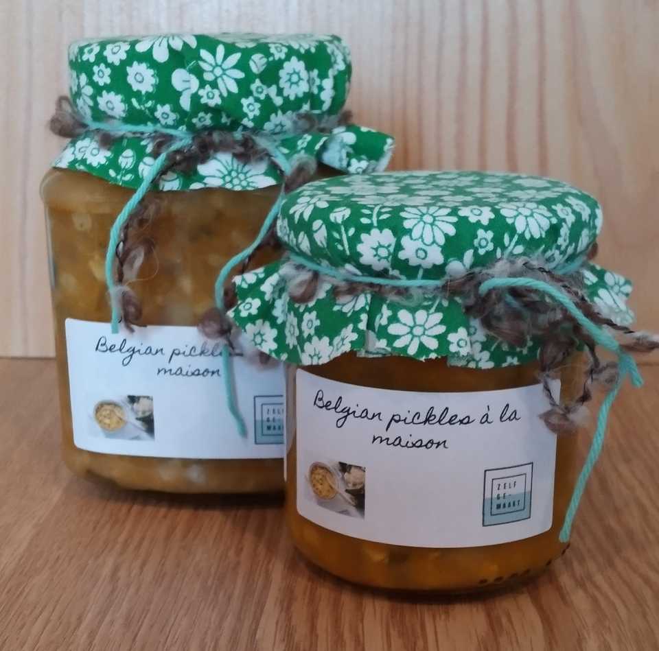 Belgian pickles à la maison | Zelfgemaakt